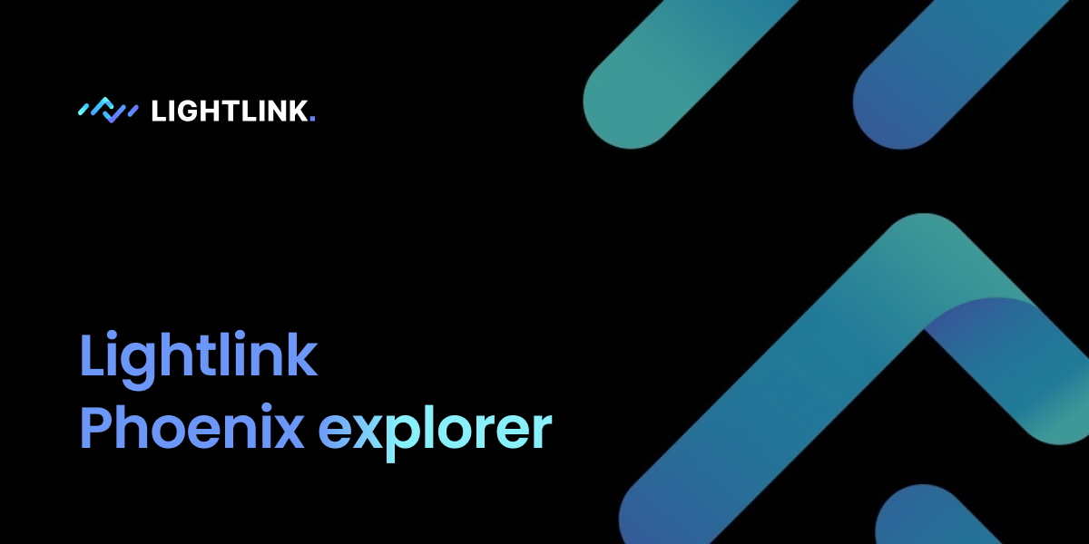 LightLink Phoenix Mainnet blockchain explorer - View LightLink Phoenix Mainnet stats | Blockscout